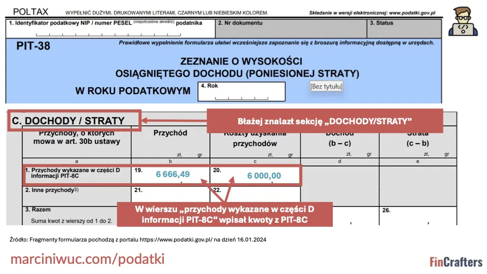 Jak rozliczyć transakcje giełdowe i wypełnić PIT po sprzedaży akcji ...