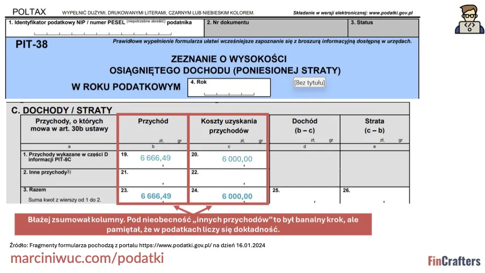 Jak rozliczyć transakcje giełdowe i wypełnić PIT po sprzedaży akcji ...